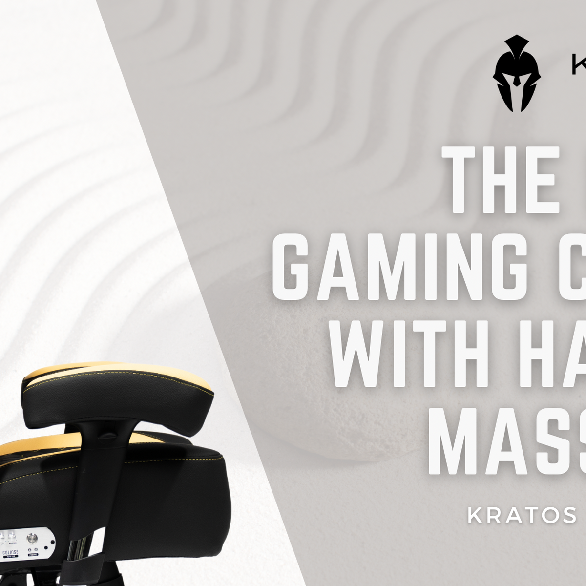 The Ultimate Gaming Chair with Massage: The Kratos 4D Throne Haptic Ga ...