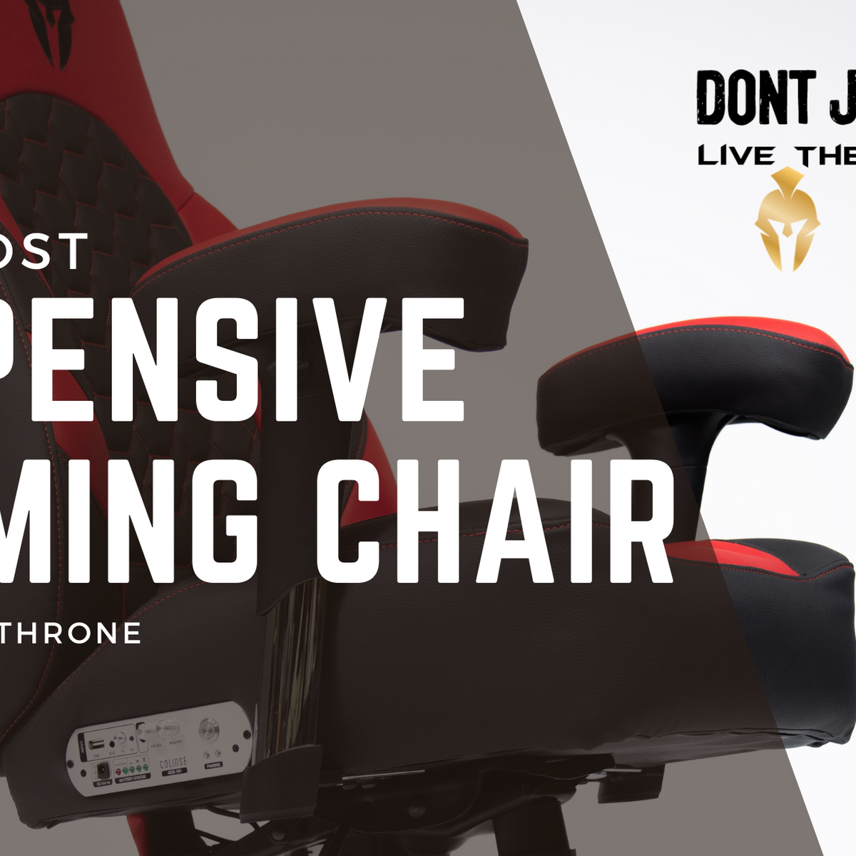 The Most Expensive Gaming Chair : Kratos 4D Gaming Throne – COLINSE