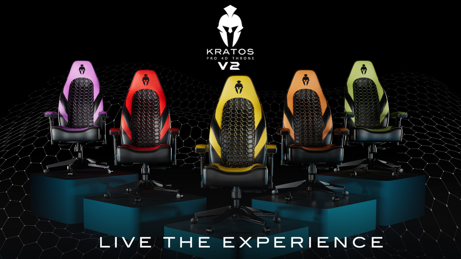 Kratos 4D Throne: The Premier Haptic Gaming Chair for Elite Gamers ...